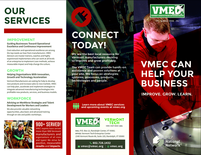 Trusted Advisor for Vermont Manufacturing - VMEC